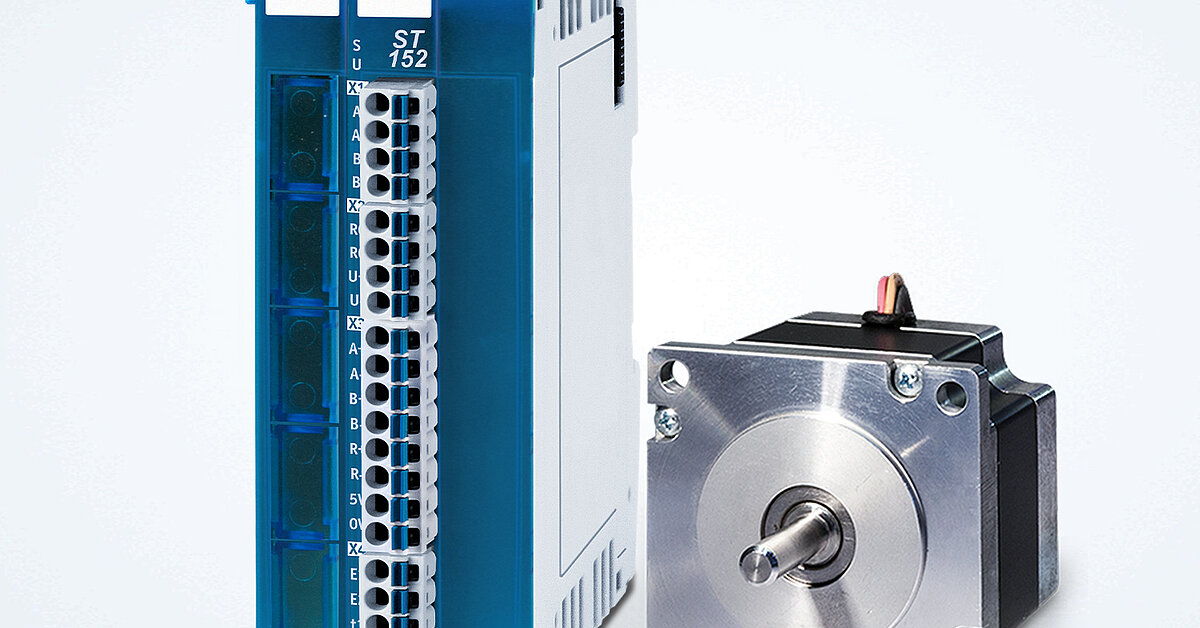 Dynamisch und präzise: Schrittmotor-Endstufe mit Closed Loop ST 152 ...